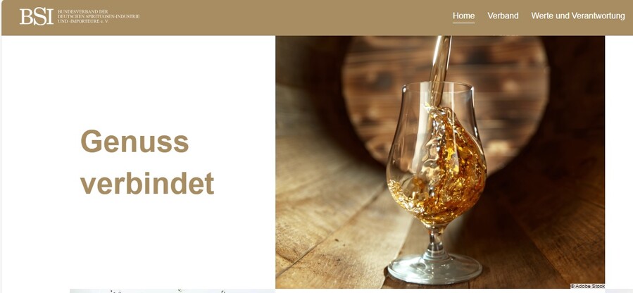 BSI mit neuer Website - Kleinbrennerei